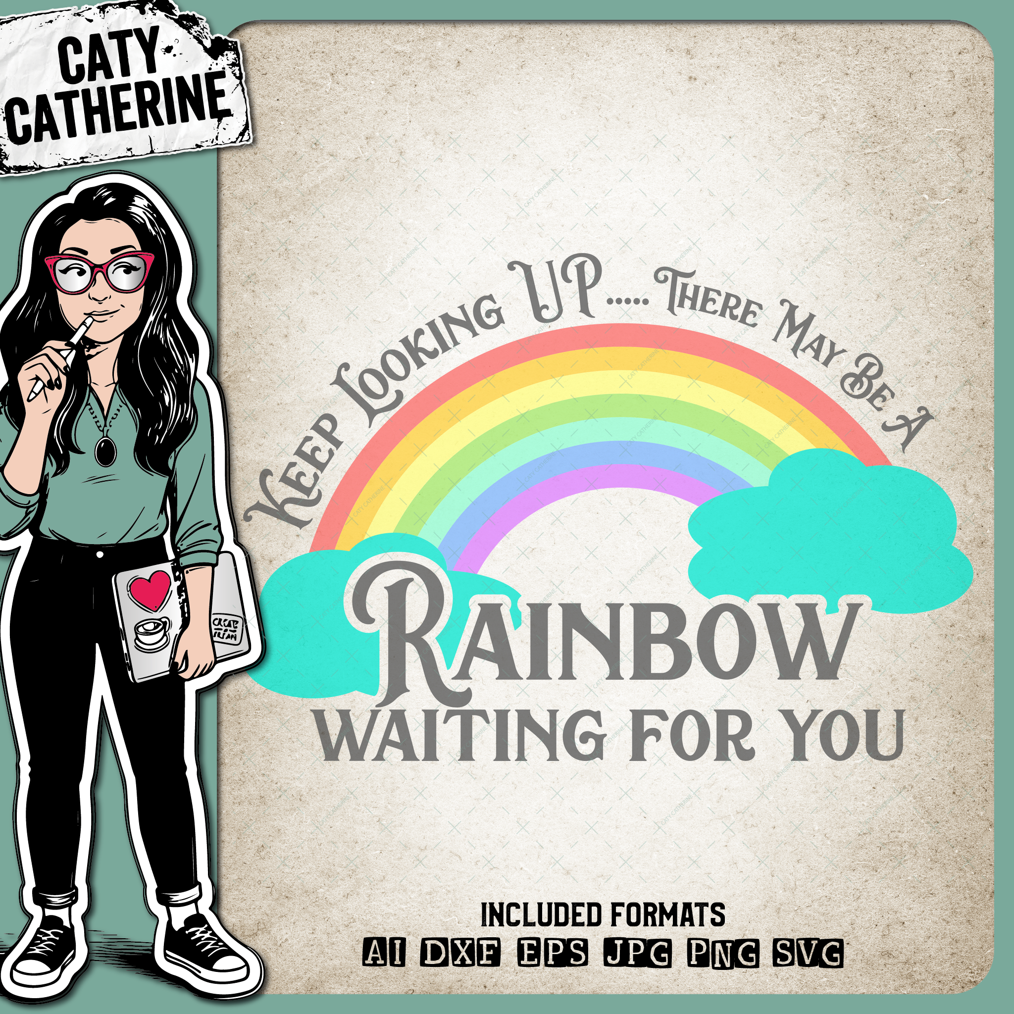 Keep Looking Up There May Be A Rainbow Waiting For You – Quotes & Sayi ...