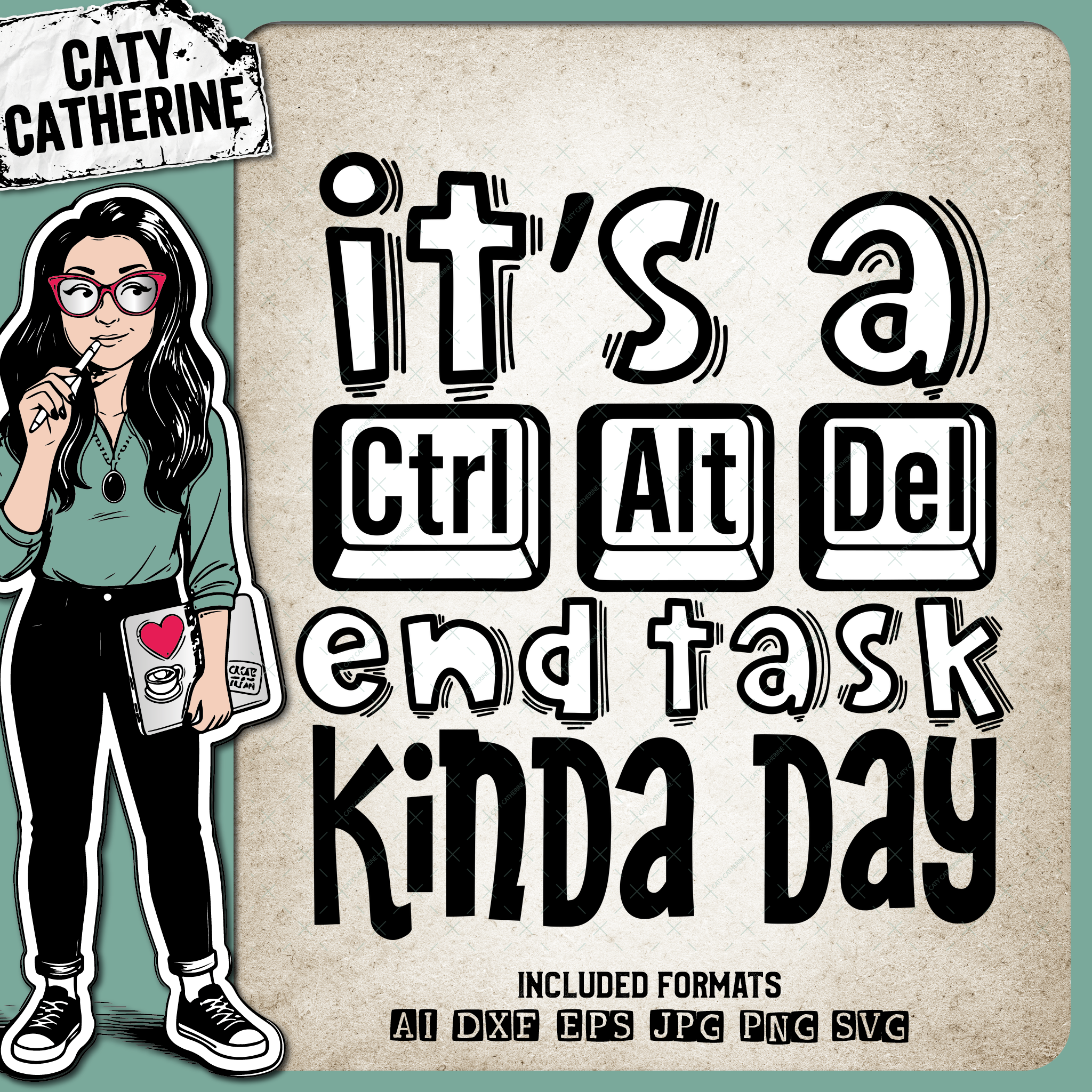 It's A Ctrl Alt Del End Task Kinda Day Funny Bad Day Quote – Quotes ...